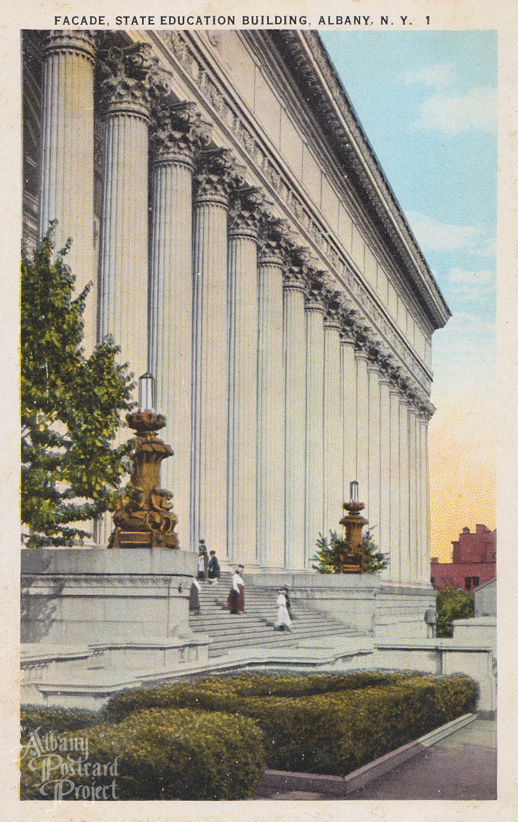 Facade, State Education Building | Albany Postcard Project